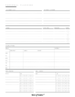 Download Personal Planner Templates PDF - World of Printables