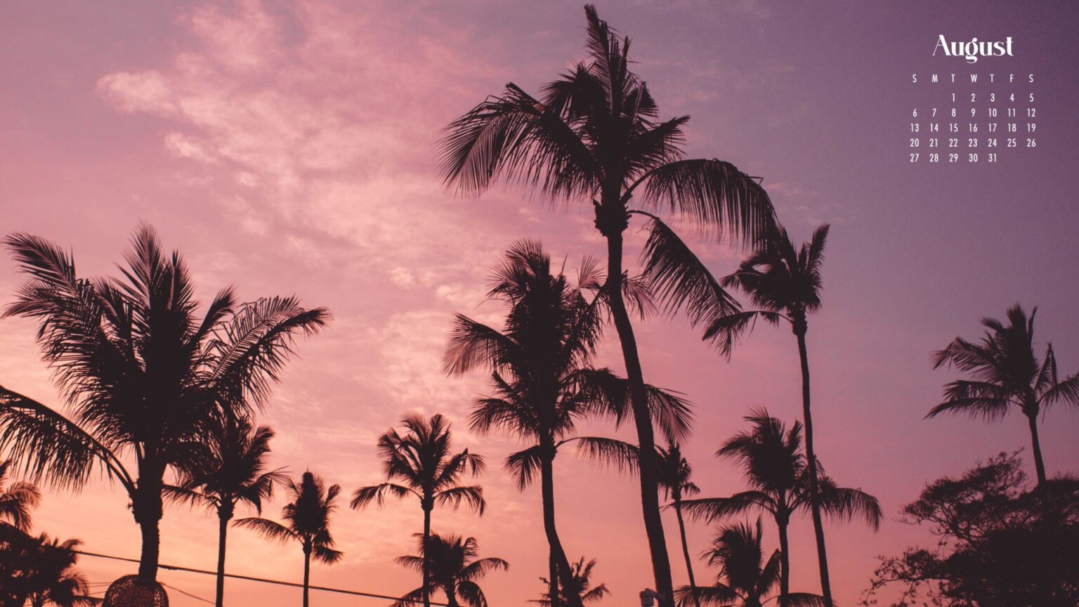 August Calendar Wallpaper - 60 Best Desktop & Phone Backgrounds