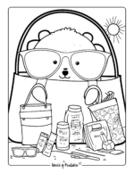 Summer Coloring Pages For Kids & Adults - World of Printables