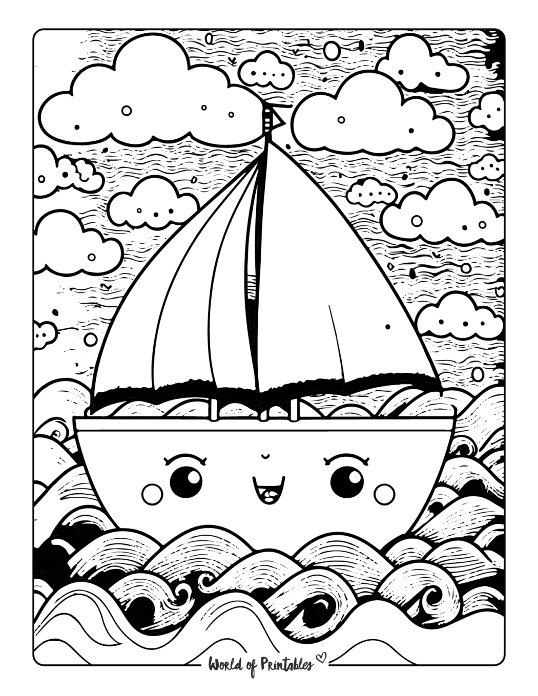 Summer Coloring Pages For Kids & Adults - World of Printables