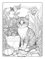 Cat Coloring Pages For Kids & Adults - World of Printables