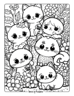Cat Coloring Pages For Kids & Adults - World of Printables