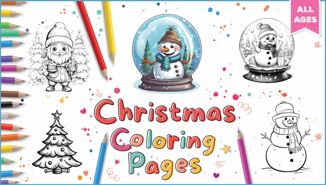Christmas Coloring Pages For Kids & Adults - World of Printables