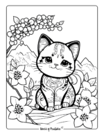 Cat Coloring Pages For Kids & Adults - World of Printables