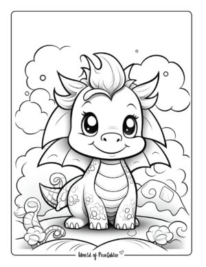 Dragon Coloring Pages For Kids & Adults - World of Printables