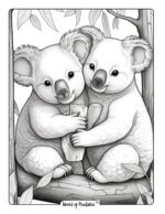 Koala Coloring Pages For Kids & Adults - World of Printables