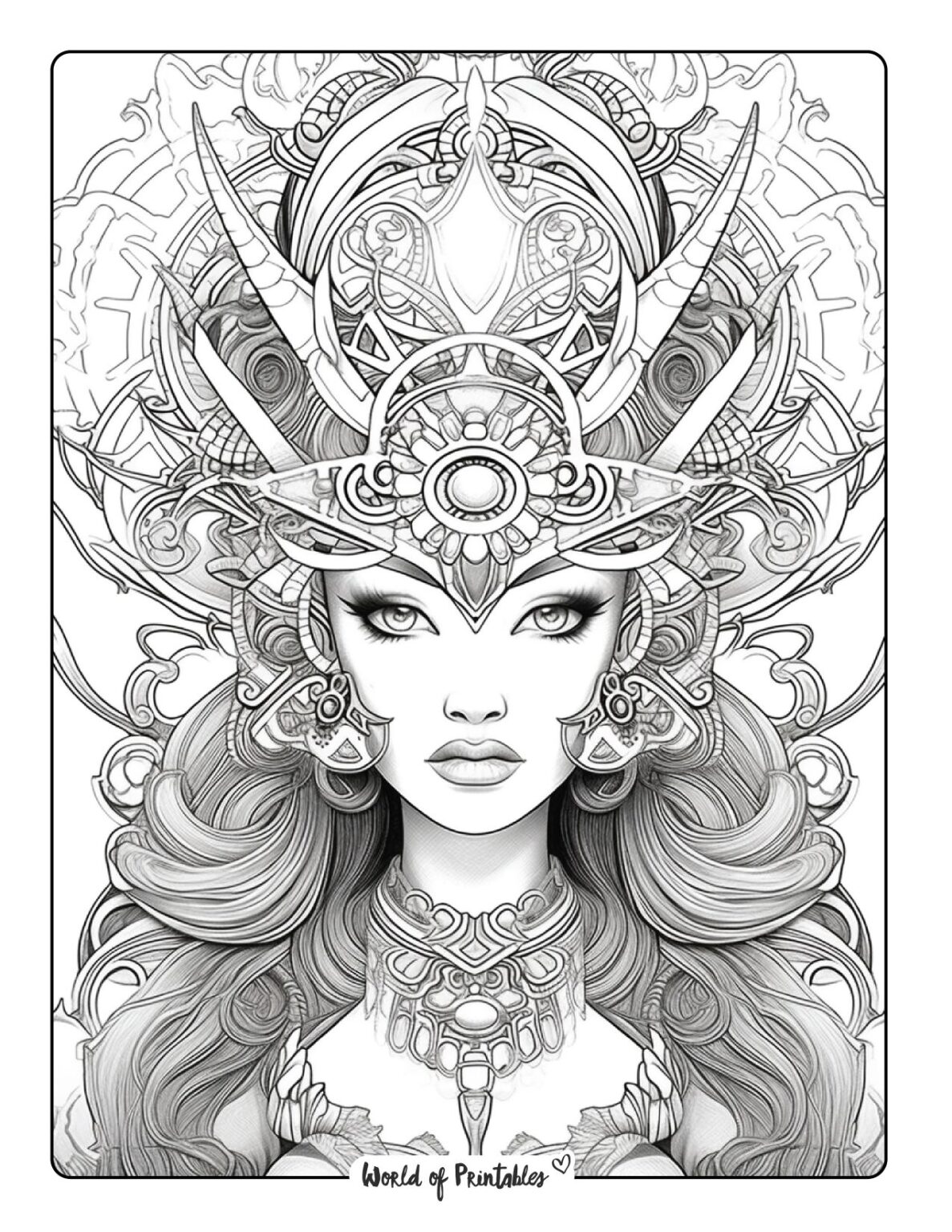 Mandala Coloring Pages - World of Printables