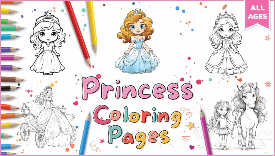 100 Free Princess Coloring Pages - World of Printables