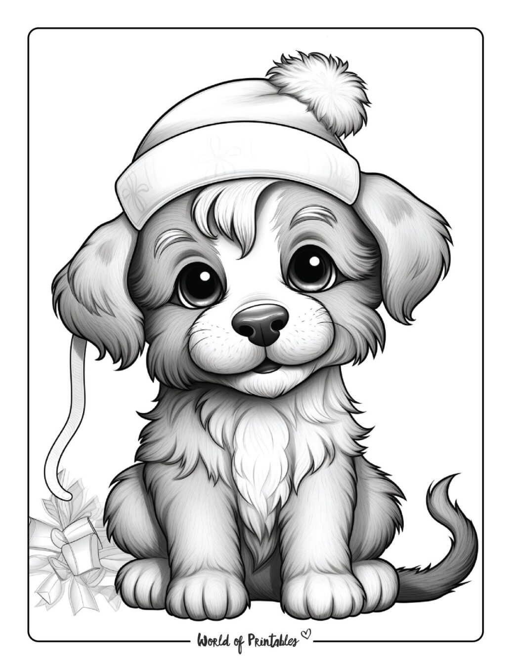 Puppy Coloring Pages - World of Printables