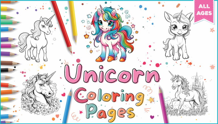 The Best Unicorn Coloring Pages For Kids & Adults - World of Printables