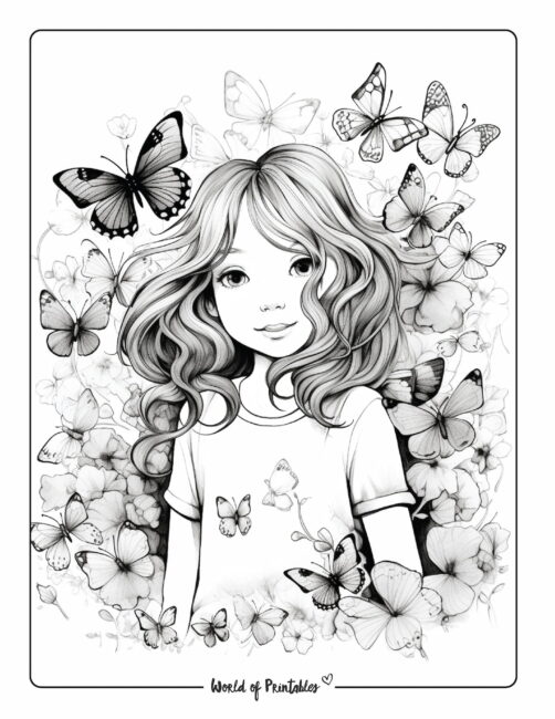Butterfly Coloring Pages For Kids & Adults - World of Printables