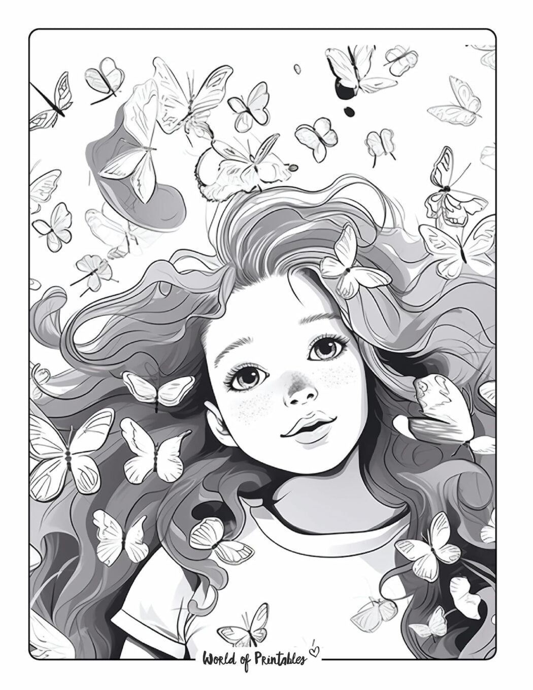 Butterfly Coloring Pages For Kids & Adults - World of Printables