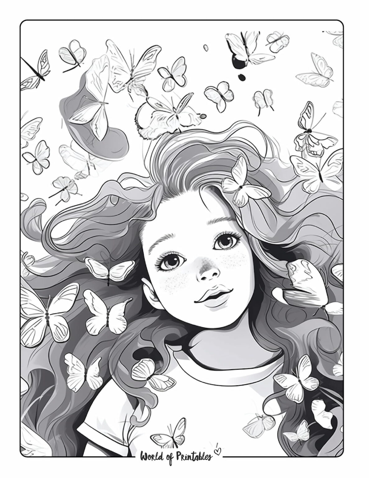 Butterfly Coloring Pages For Kids & Adults - World of Printables