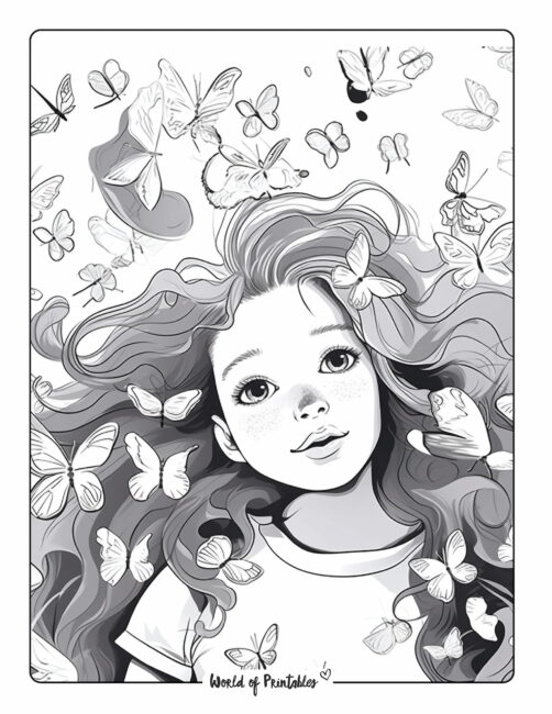 Butterfly Coloring Pages For Kids & Adults - World of Printables