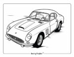 Car Coloring Pages - World of Printables