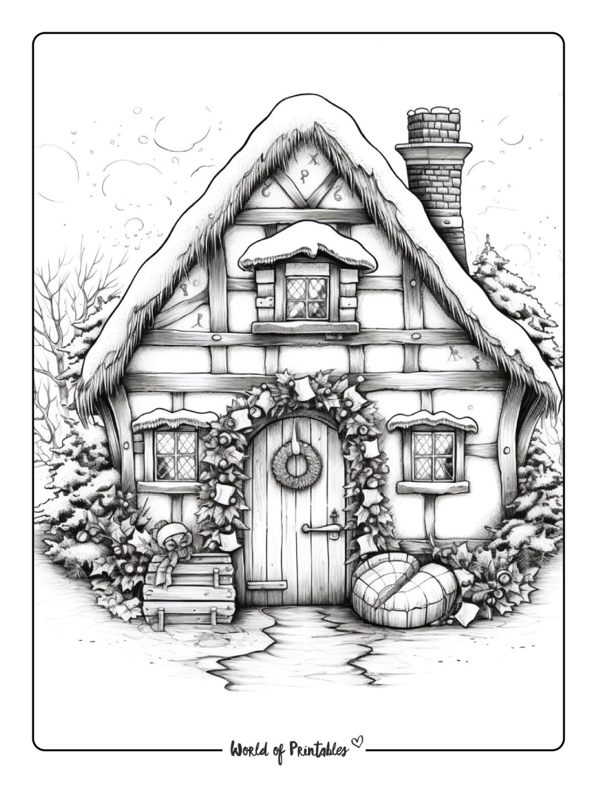 Christmas Coloring Pages For Kids & Adults - World of Printables