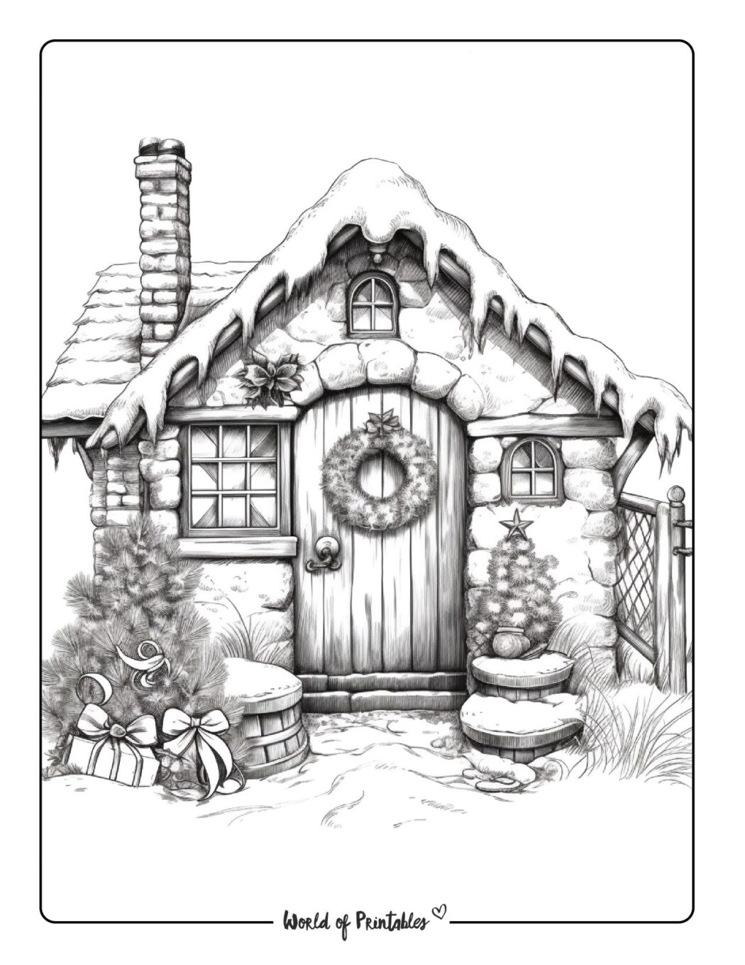 Christmas Coloring Pages For Kids & Adults - World of Printables