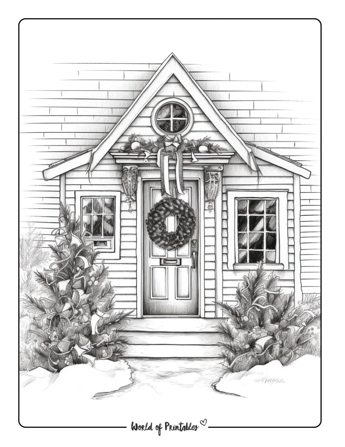 Christmas Coloring Pages For Kids & Adults - World of Printables