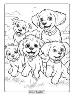 300 Dog Coloring Pages For Kids & Adults - World of Printables