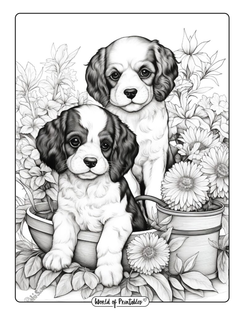 300 Dog Coloring Pages For Kids & Adults - World of Printables
