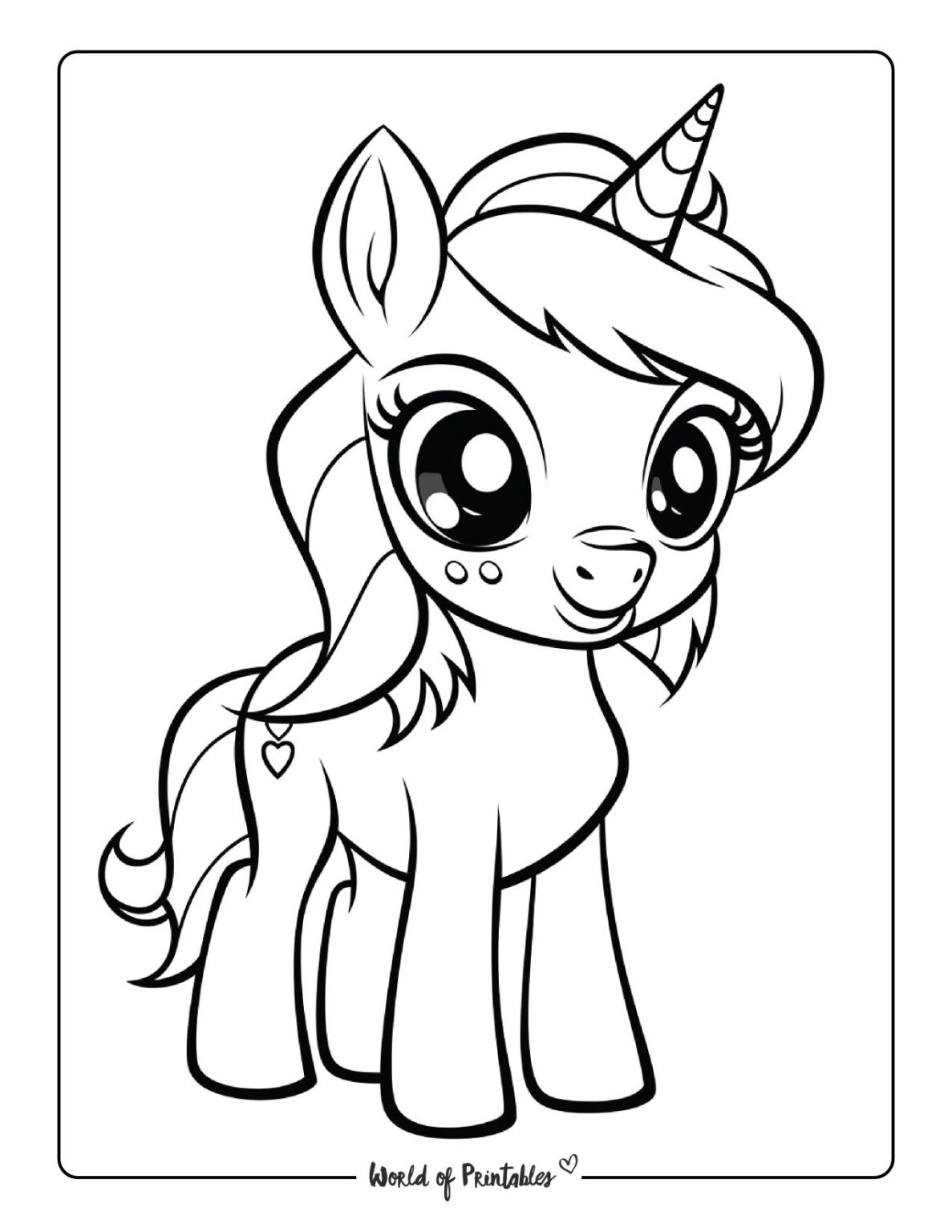 The Best Unicorn Coloring Pages For Kids & Adults - World of Printables