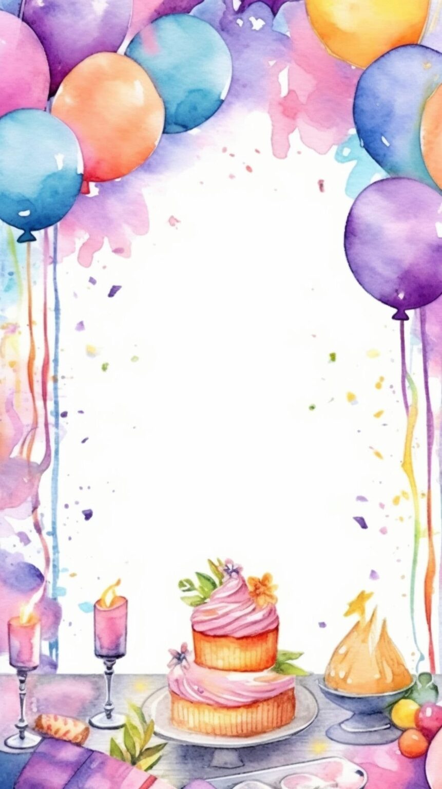 Birthday Backgrounds - World of Printables