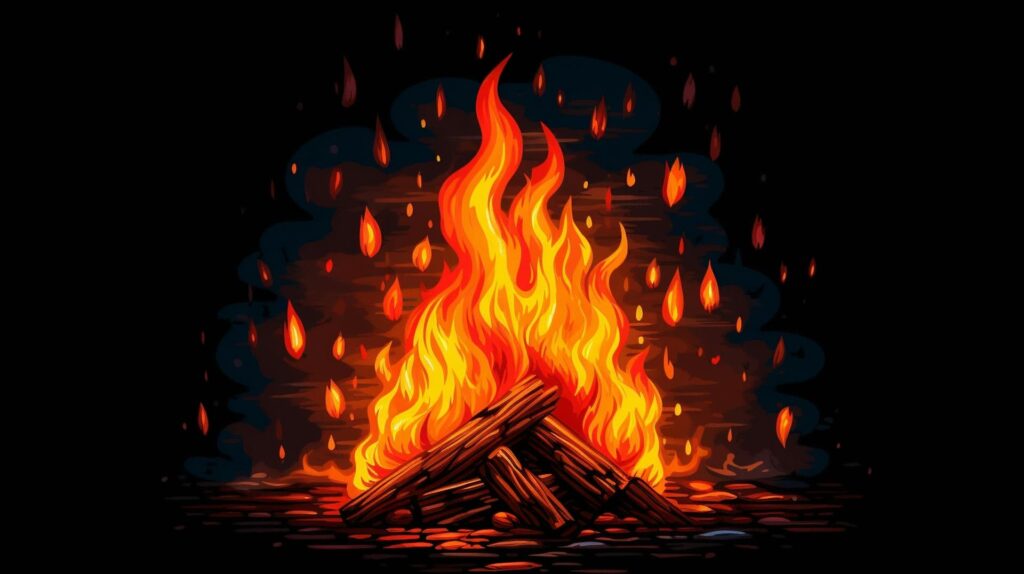 70+ Fire Backgrounds - World of Printables