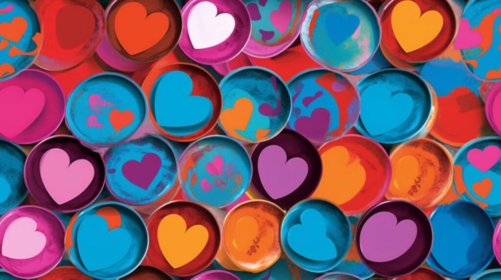 100+ Heart Backgrounds - World of Printables