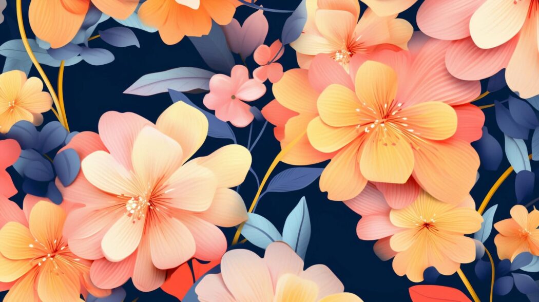 110 Flower Backgrounds - World of Printables