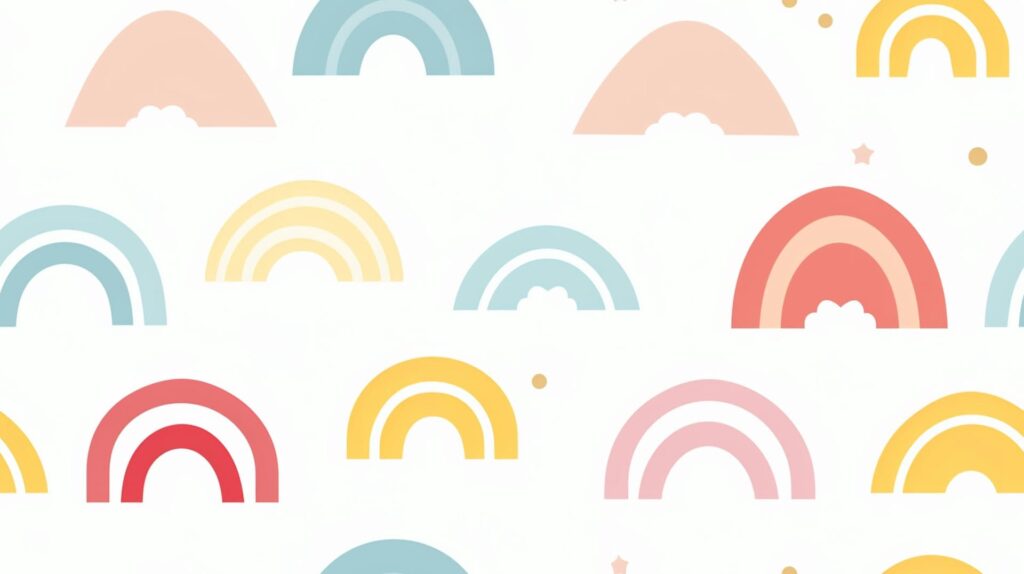 100+ Rainbow Backgrounds - World of Printables