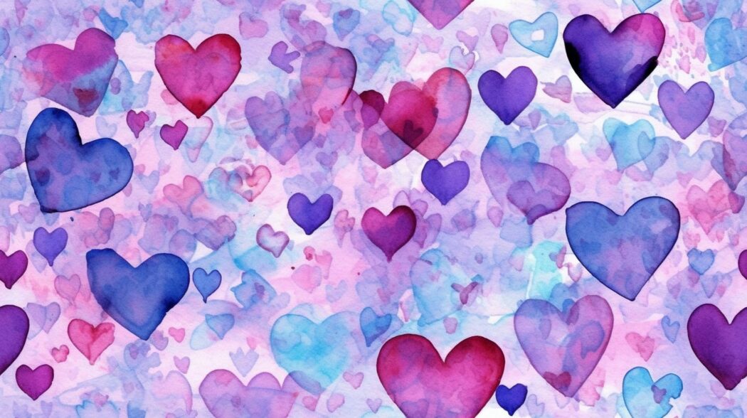 100+ Heart Backgrounds - World of Printables