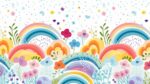 100+ Rainbow Backgrounds - World of Printables