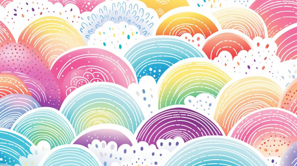 100+ Rainbow Backgrounds - World of Printables