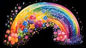 100+ Rainbow Backgrounds - World of Printables