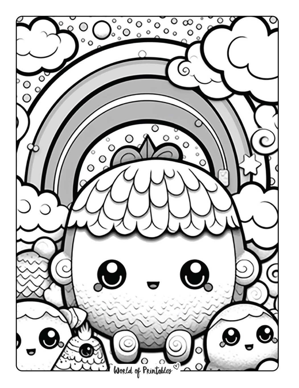 75 Best Rainbow Coloring Pages To Brighten Your Day - World of Printables