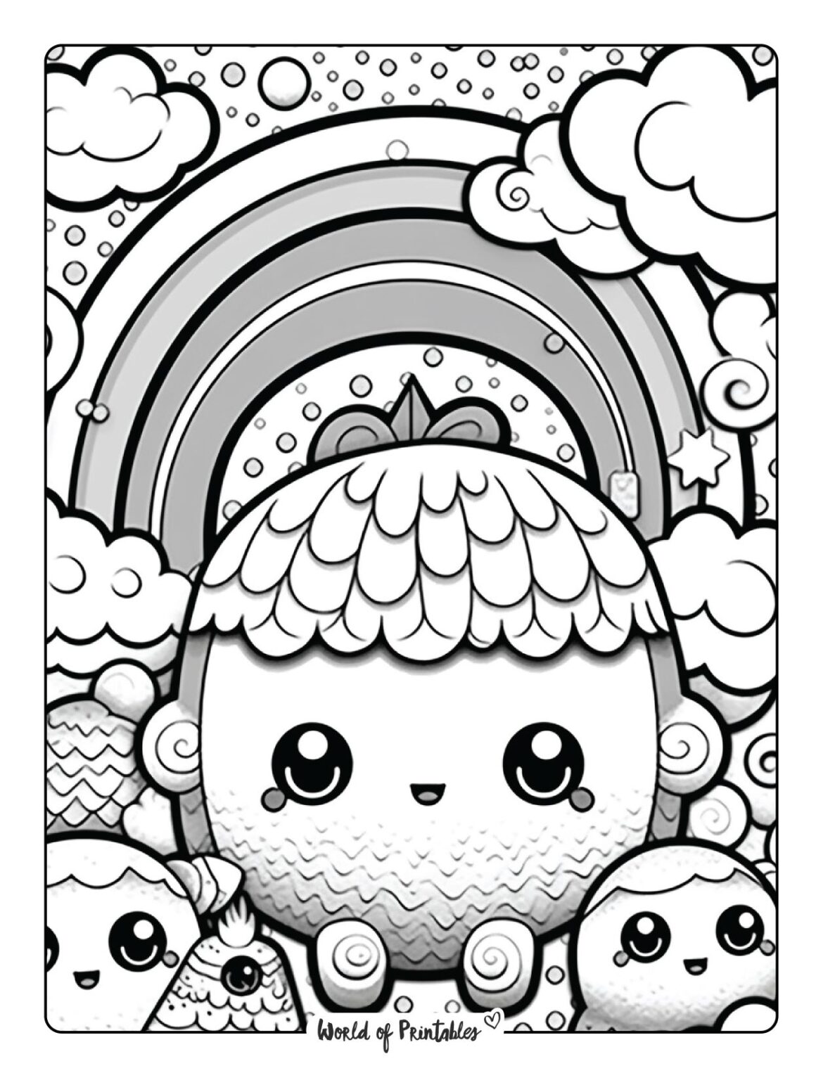 75 Best Rainbow Coloring Pages To Brighten Your Day - World of Printables