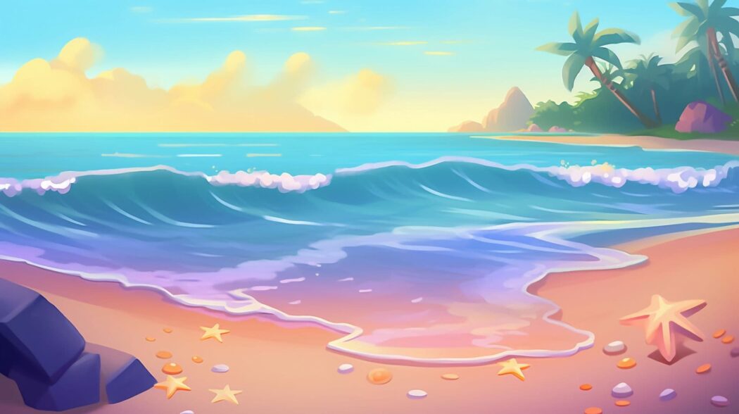 Beach Backgrounds - World of Printables
