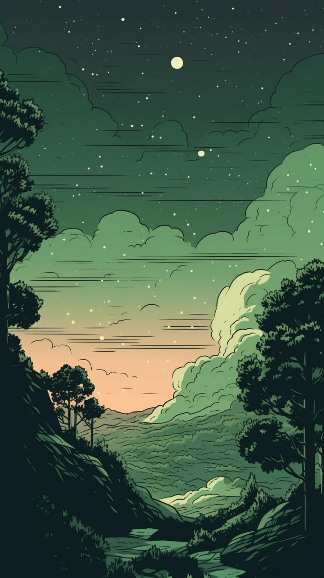 60 Green Backgrounds - World of Printables