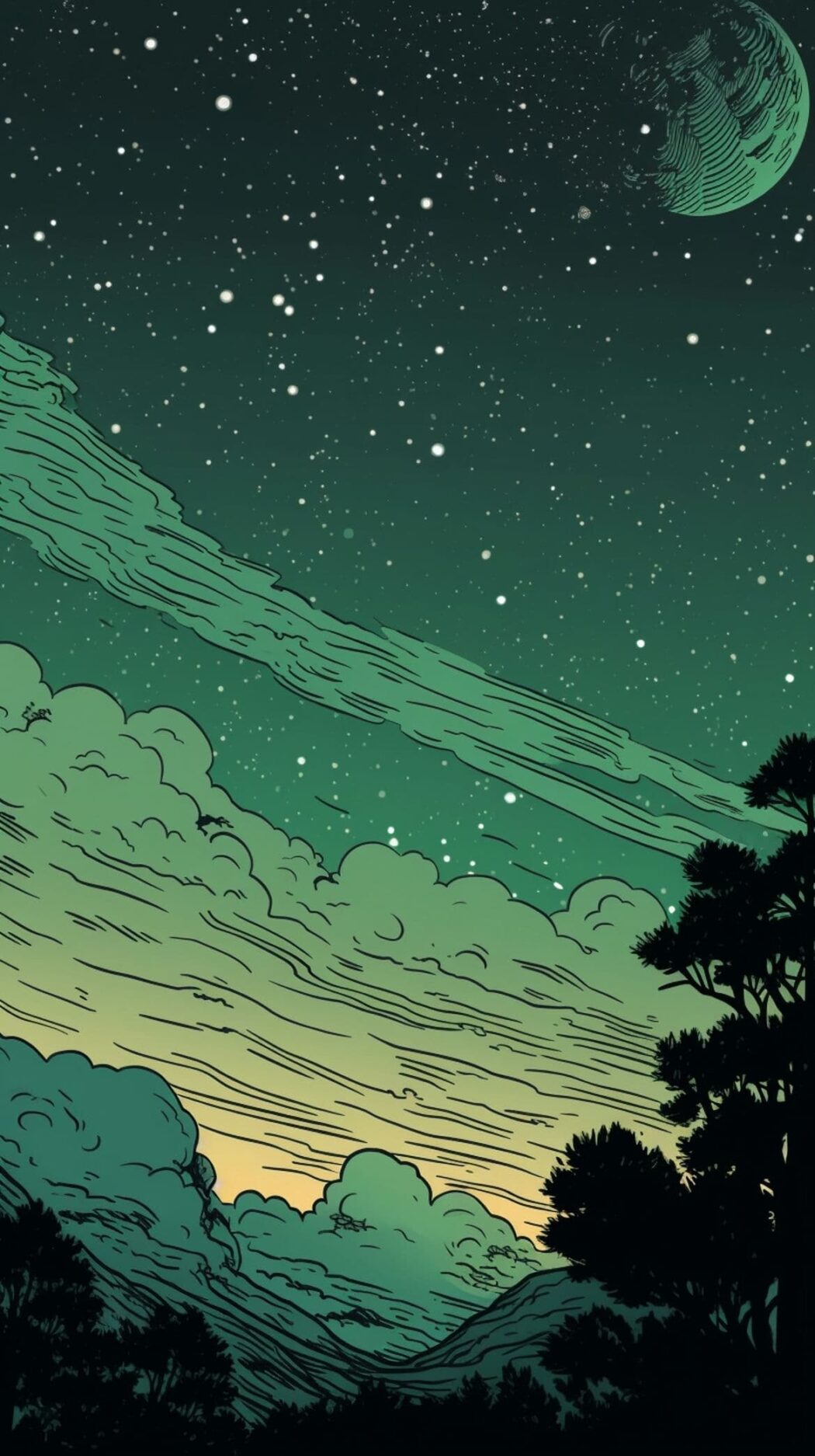 60 Green Backgrounds - World of Printables