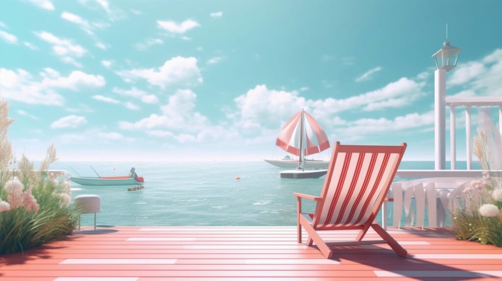 Beach Backgrounds - World of Printables