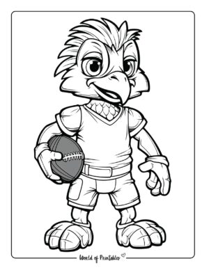 Turkey Coloring Pages - World of Printables