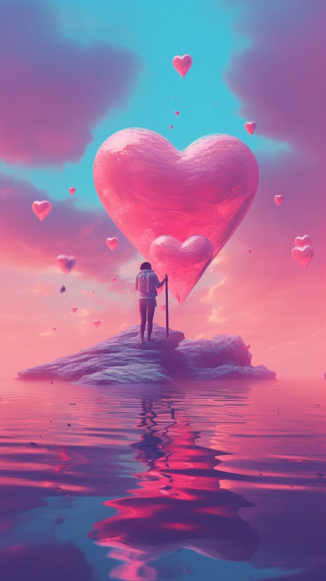 Love Backgrounds - World of Printables