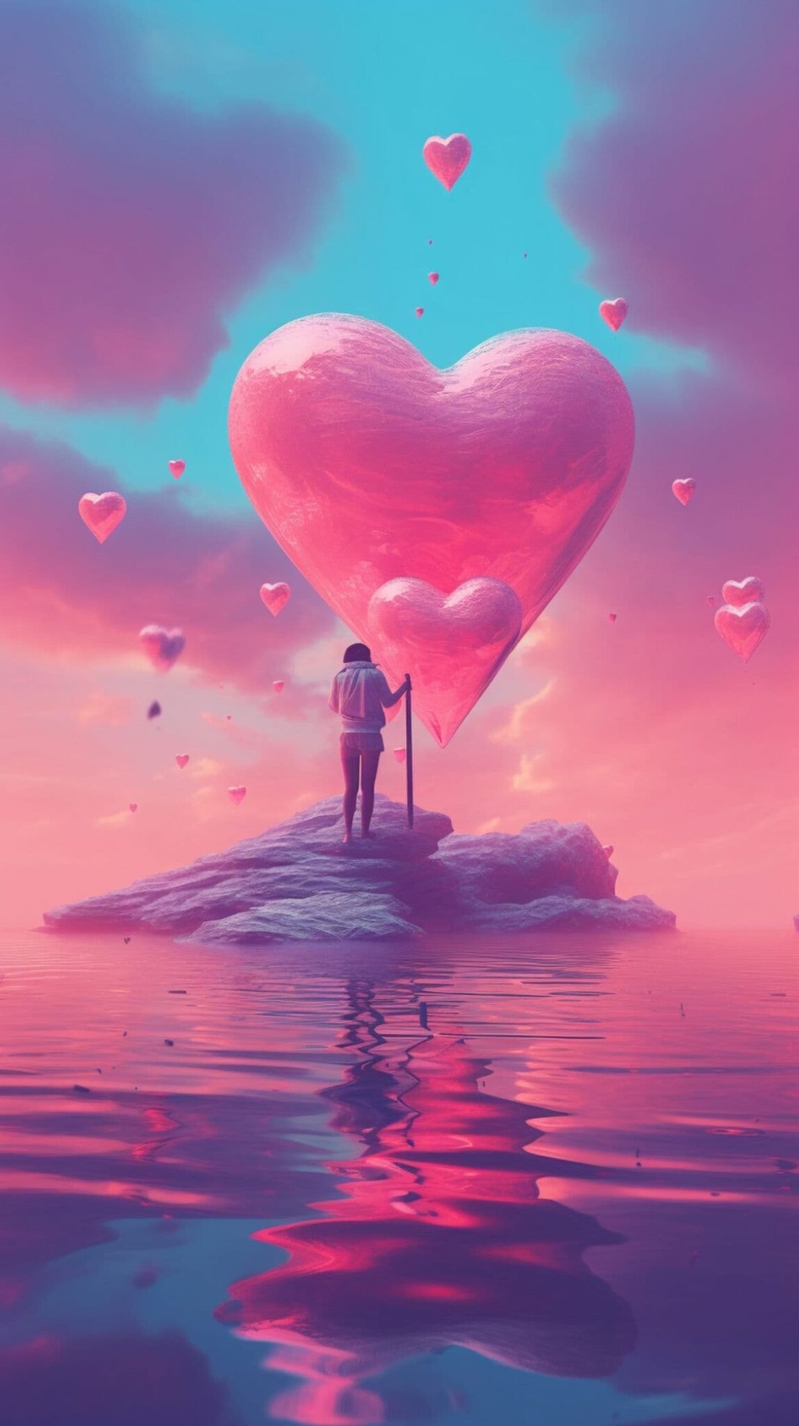 Love Backgrounds - World of Printables