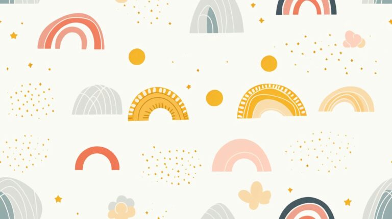 100+ Rainbow Backgrounds - World of Printables