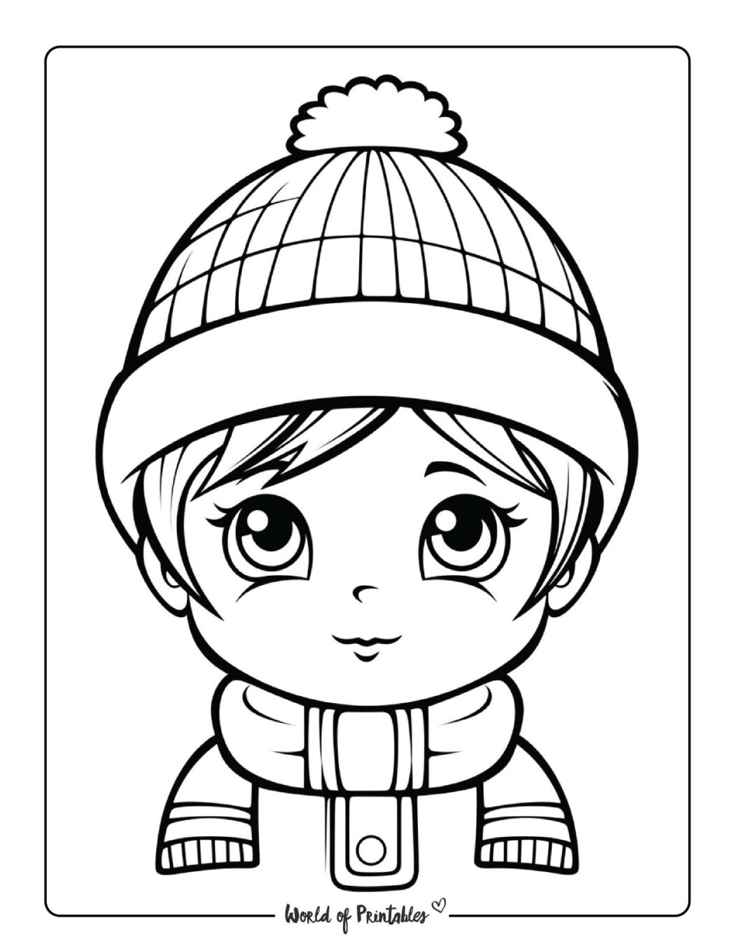 Winter Coloring Pages - World of Printables