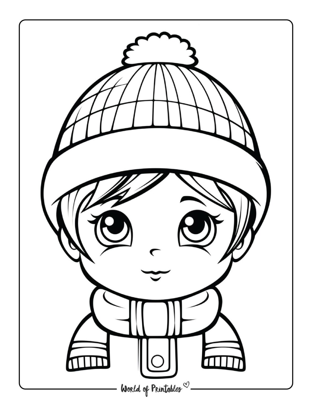 Winter Coloring Pages - World of Printables