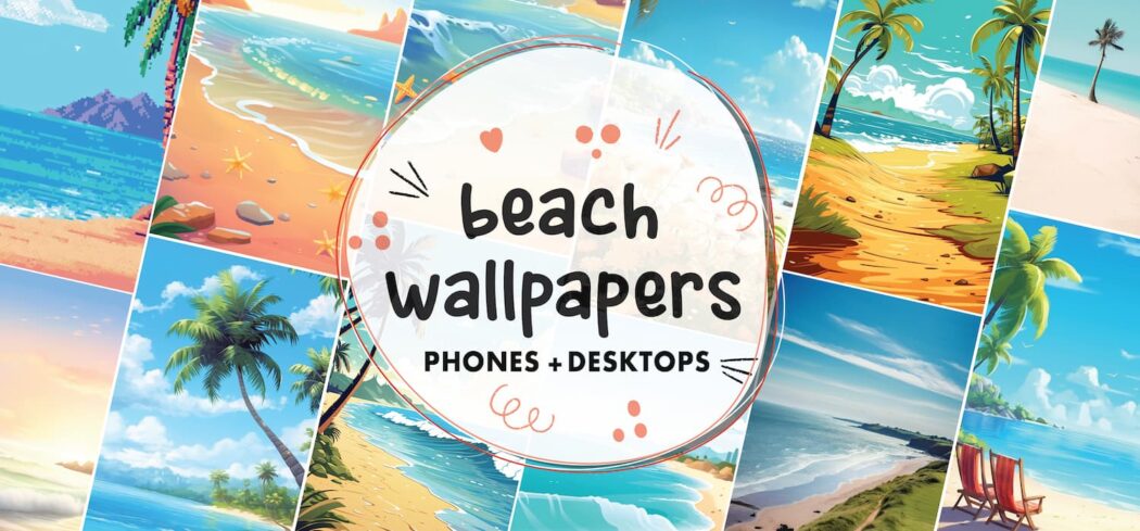 Beach Backgrounds - World of Printables