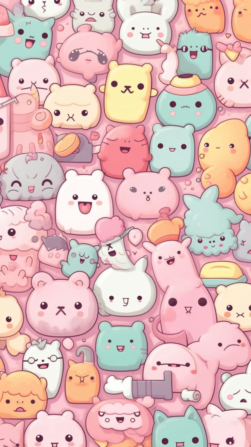 100+ Kawaii Wallpapers - World of Printables
