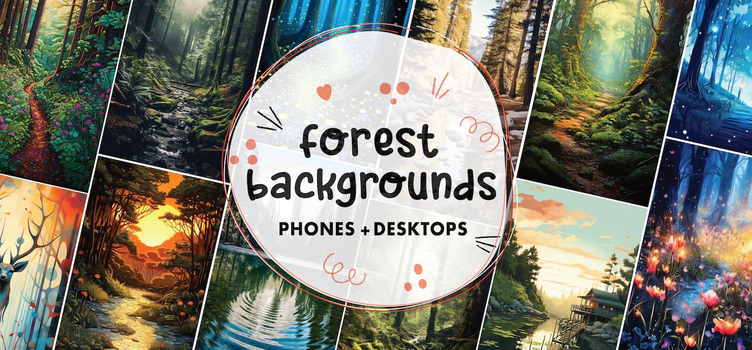 80+ Forest Backgrounds - World of Printables