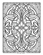 Abstract Coloring Pages - World of Printables